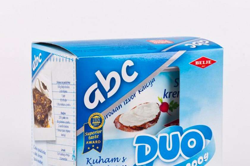 Abc svježi krem sir duo pakiranje - Belje
