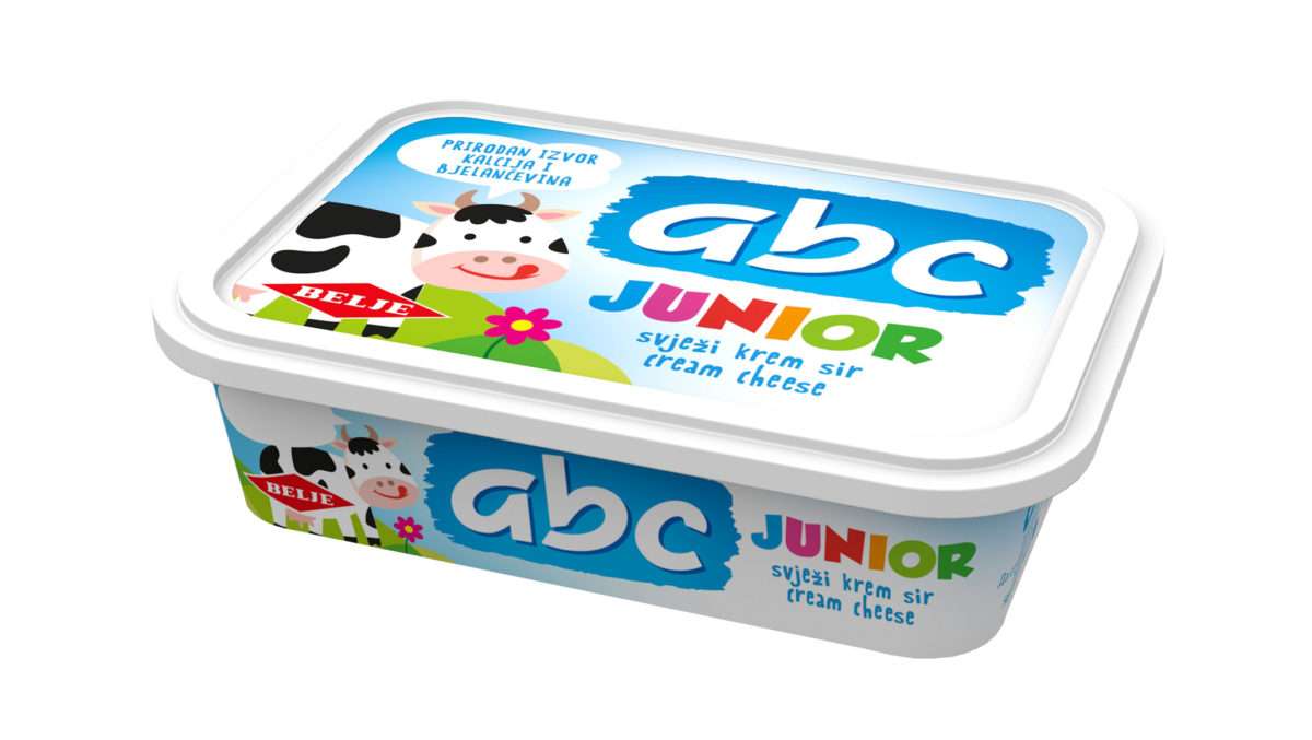 ABC Fresh Cream Cheese Junior – for kids to grow big and strong - Belje