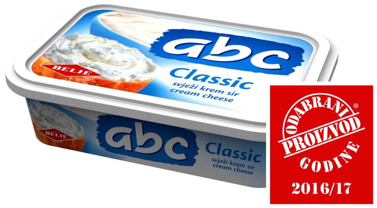 ABC Cheese Chosen Voted Product of the Year - Belje